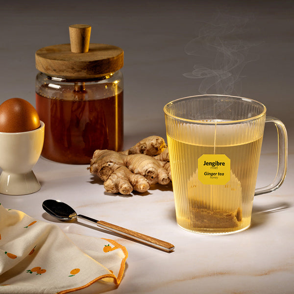 Carmencita Ginger with Honey Tea - Jengibre con miel 15g case 10 teaba ...