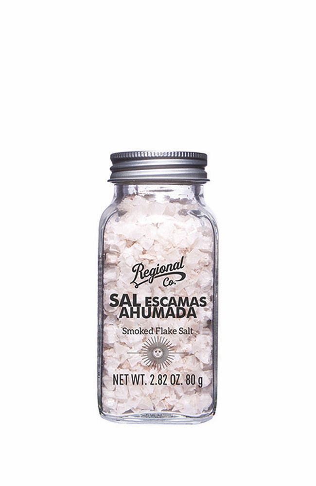 Regional Co. Smoked Salt Flakes. Glass jar – Medineterranean