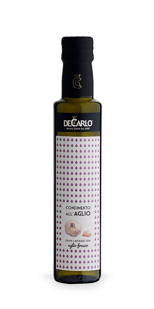 De Carlo Garlic Elixir Extra Virgin Olive Oil Condiment – Medineterranean