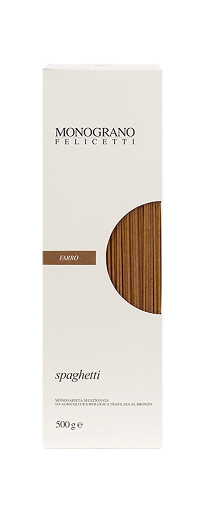 Monograno Felicetti Organic Farro Spaghetti pasta – Medineterranean