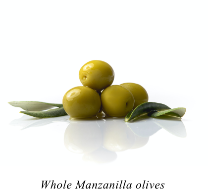 Torremar Whole Green Manzanilla Olives Anchovy Flavor – Medineterranean